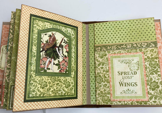 Fairy Tale Mini Photo Album, Springtime, Fairycore, to document your g ...