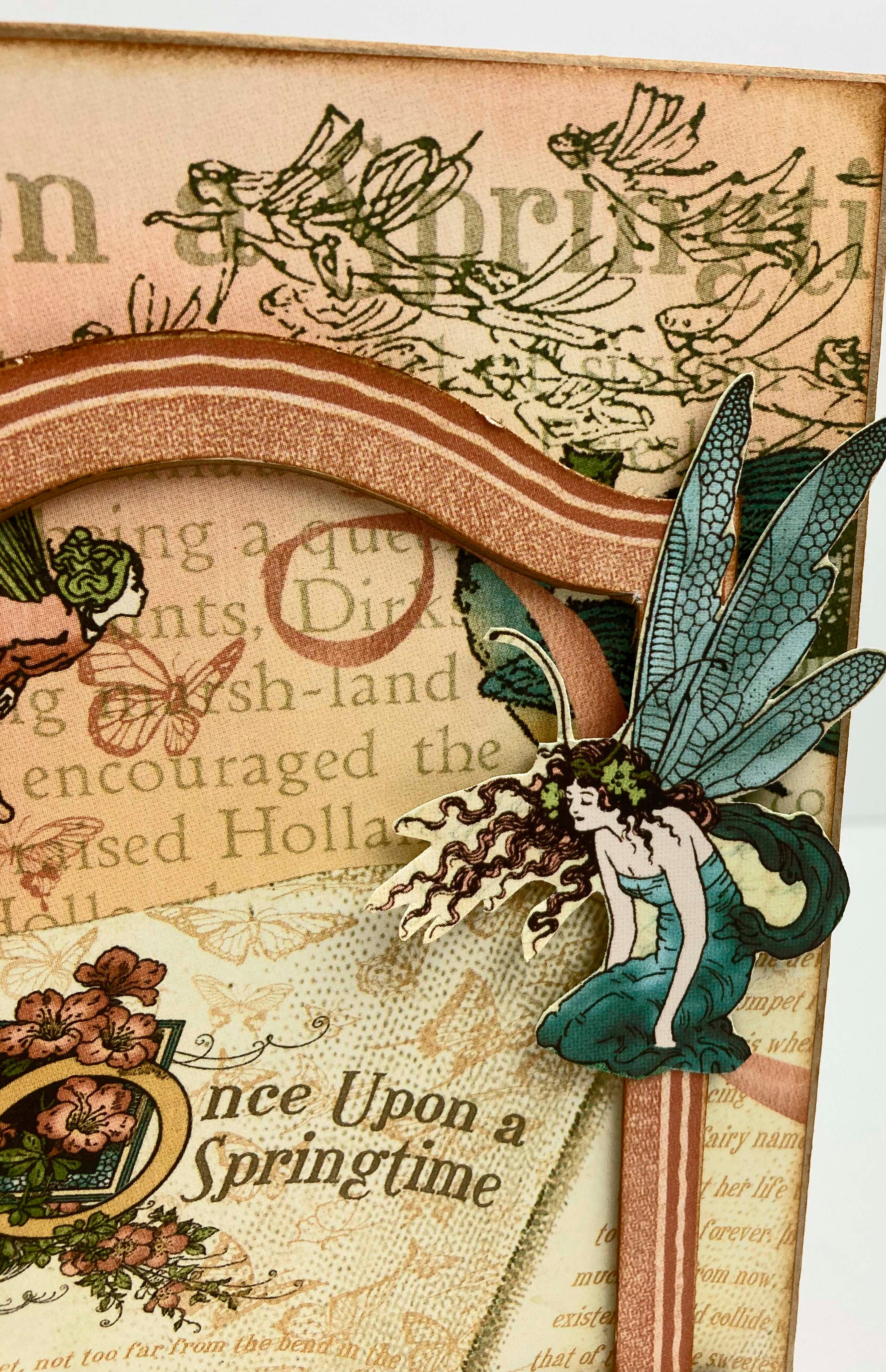 Fairy Tale Mini Photo Album, Springtime, Fairycore, to document your g ...