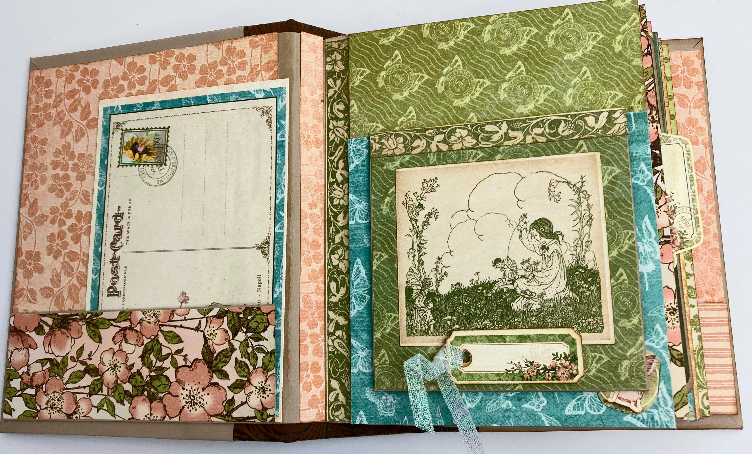 Fairy Tale Mini Photo Album, Springtime, Fairycore, to document your g ...