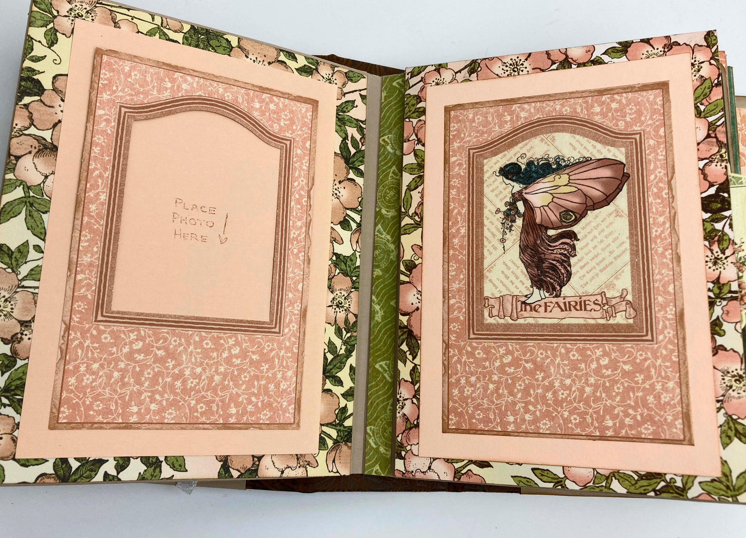 Fairy Tale Mini Photo Album, Springtime, Fairycore, to document your g ...